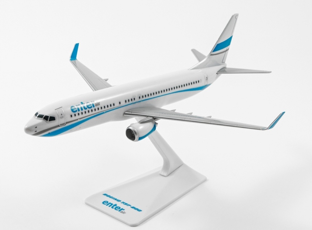 ENTER AIR MODEL SAMOLOTU B737-800 1:200 NOWY! - 7796404164 - oficjalne ...