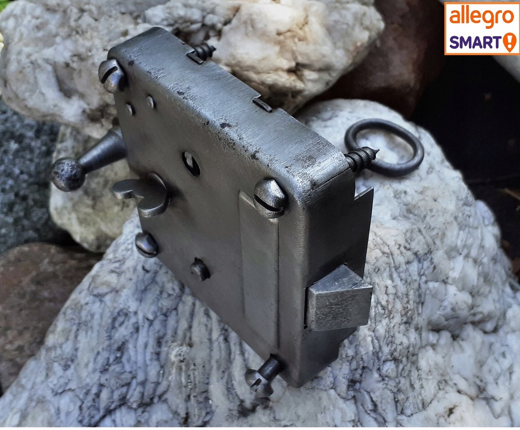 STARY ZAMEK ZATRZASKOWY DWUSTRONNY Z BLOKADĄ Nr 1 - 14365865496 - oficjalne archiwum Allegro