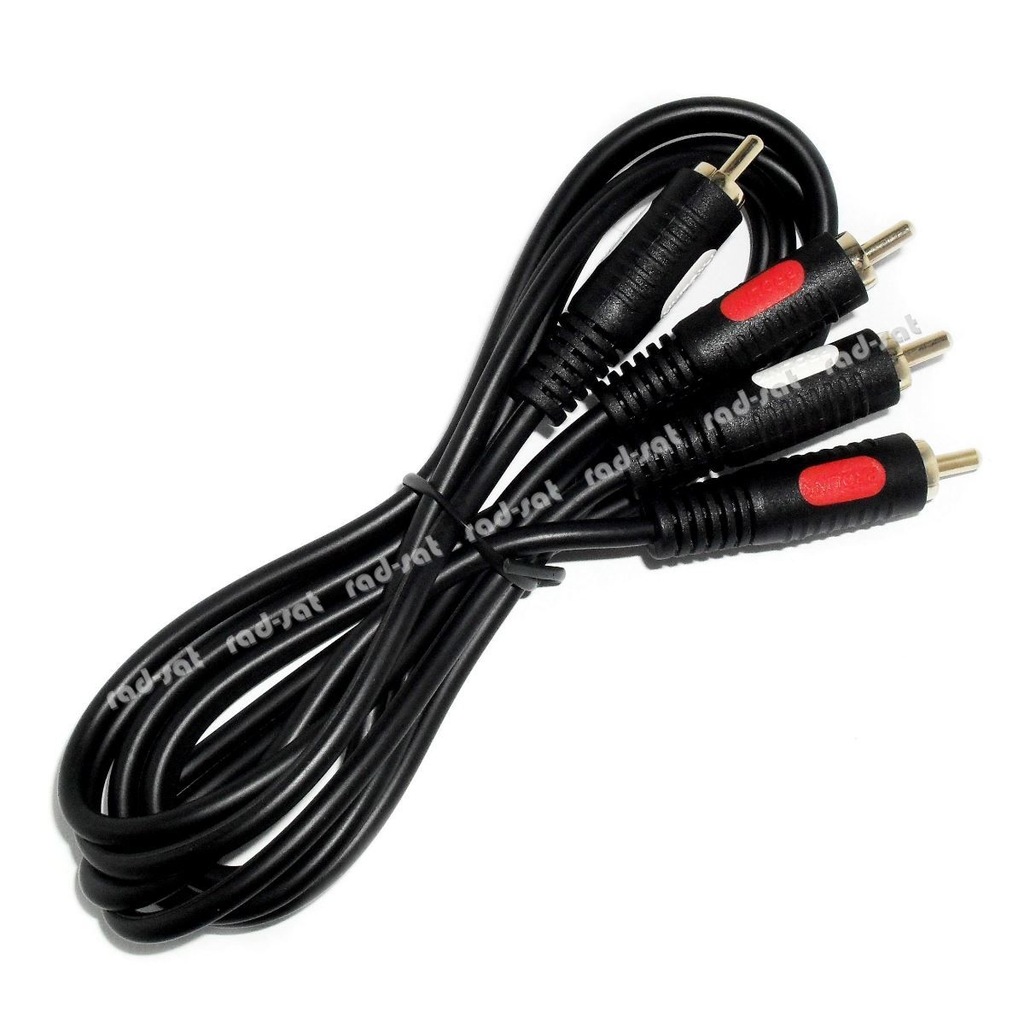 Kabel przewód audio RCA 2xCinch-2xCinch długość 5m - 6144699272 ... Kabel przewód audio RCA 2xCinch-2xCinch długość 5m - 6144699272 ...