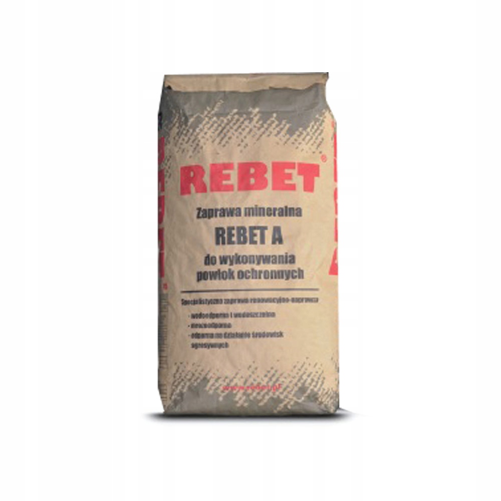 Zaprawa hydroizolacyjna renowacyjna REBET A - 11649467540 - oficjalne ...