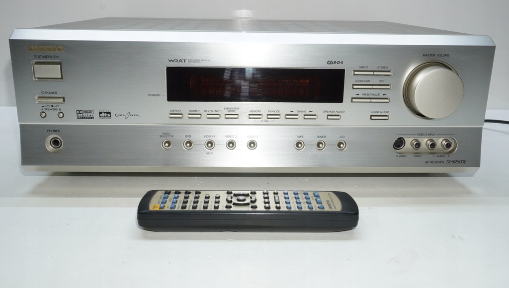 Amplituner Onkyo TX-SR500E 5.1 PILOT GWARANCJA - 12237120994 - oficjalne archiwum Allegro