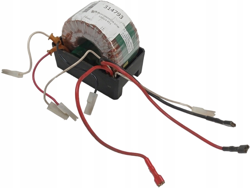 TRANSFORMATOR TOROIDALNY DTW S300/3R11 300VA 15V - 14686490721 - oficjalne archiwum Allegro