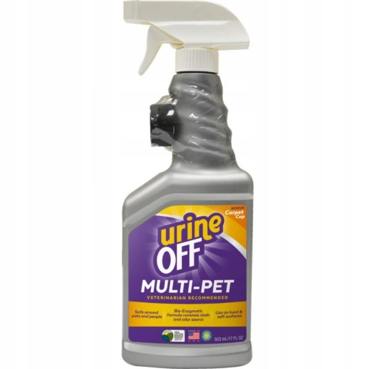 URINE OFF Multi-pet Odświeżacz odplamiacz 500ml - 11417784991 ...
