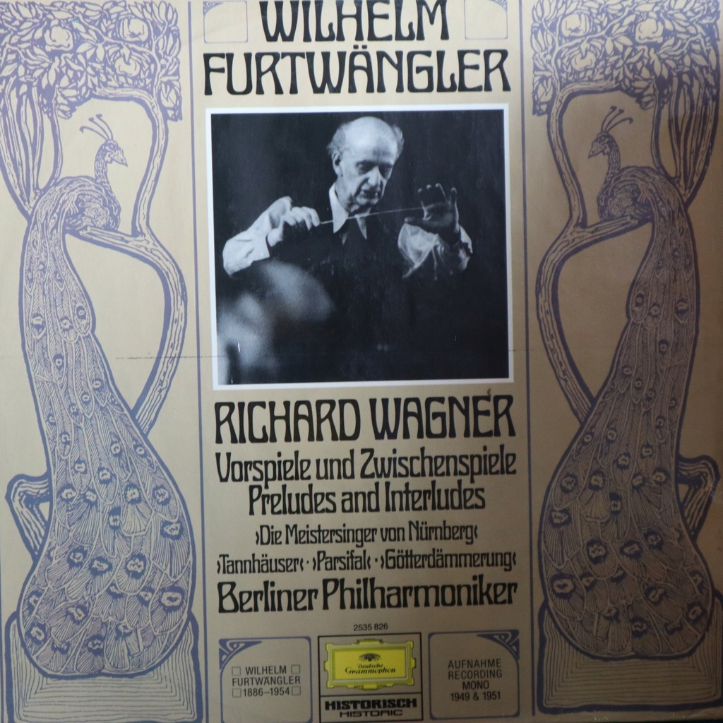 WILHELM FURTWANGLER TANNHAUSER - 13626650505 - oficjalne archiwum Allegro