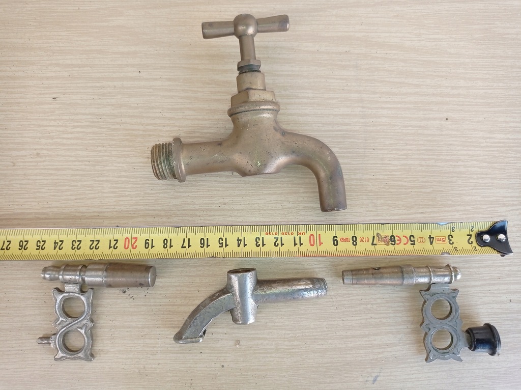 MOSIĄDZ - PIĘKNY STARY KRANIK + INNE DO SAMOWARÓW - 12683953434 ...