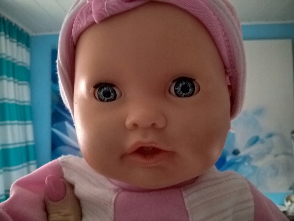 Lalka bobas interaktywna Tak May 40cm rusza buzią - 9004725801 ...