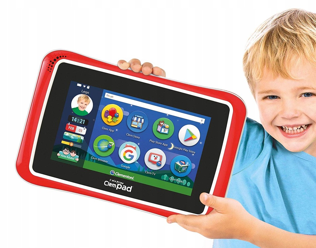 Tablet dla dzieci Clempad - My First Tablet 7 2732 - 8680509026 ...