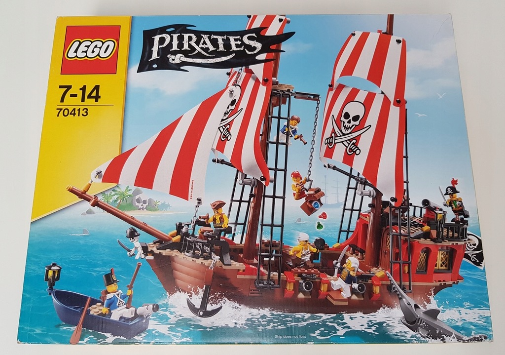 LEGO 70413 Piraci - Statek piracki, NOWY - 12903734019 - oficjalne ...