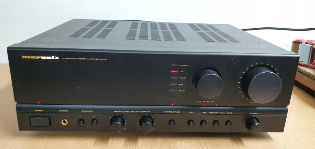WZMACNIACZ MARANTZ PM-62 SUPER STAN OKAZJA! - 9525586201 - oficjalne ...