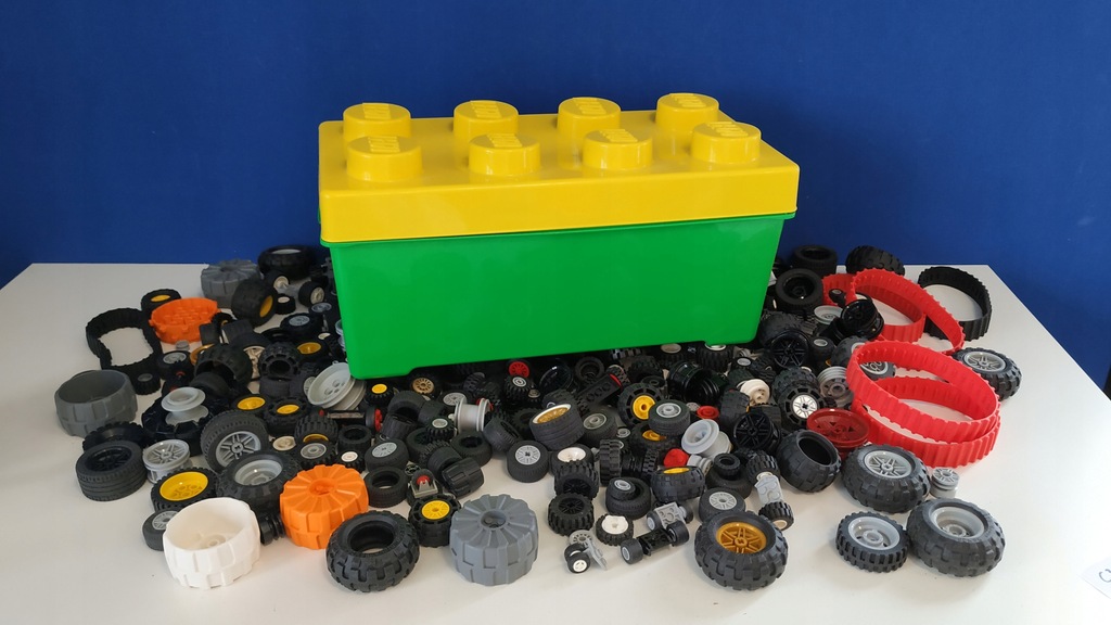 Lego Koła Felgi Opony 2,1kg + Pudełko NR KOL1 - 12702991715 - oficjalne ...