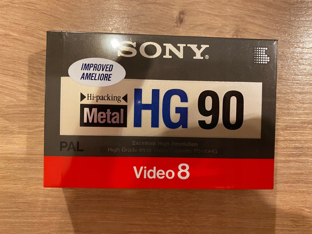 Kaseta VHS Sony 8 MM . - 14300391670 - oficjalne archiwum Allegro