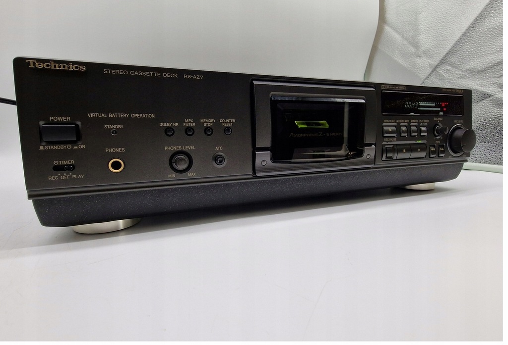 TECHNICS RS-AZ7 MAGNETOFON KASETOWY DECK TOP STAN! - 13168011817 - oficjalne archiwum Allegro