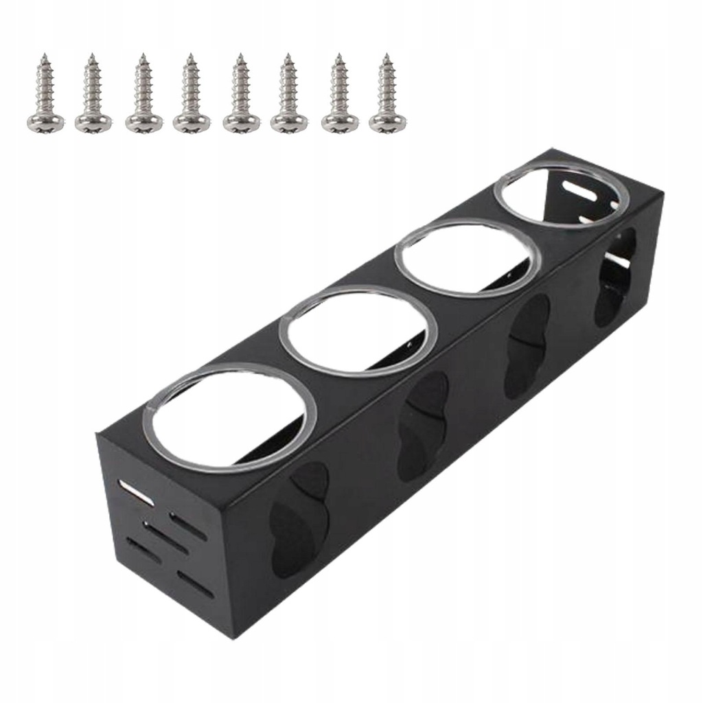 Spice Shelf RV Trailer Spice Rack Tools, Camp Camp RV black with 4 ...