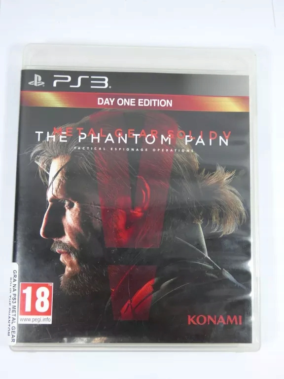 GRA NA PS3 METAL GEAR SOLID THE PHANTOM PAIN - 15283763263 - oficjalne ...