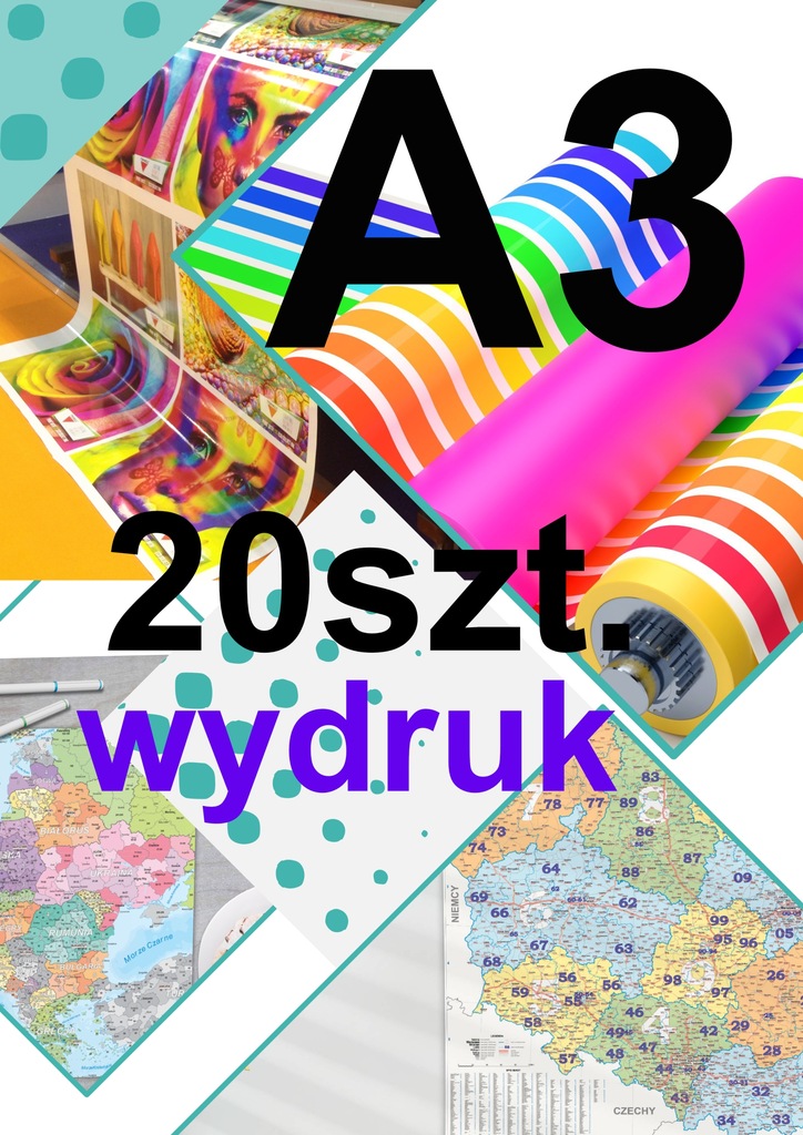 WYDRUK A3 ZDJĘĆ OBRAZ PLAKAT ---20 szt. 1plik - 13285931662 - oficjalne archiwum Allegro