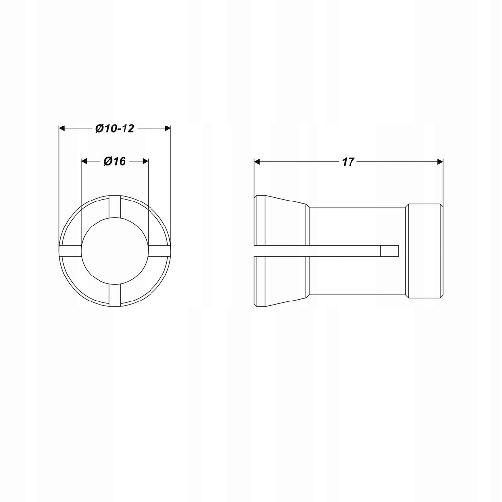 Tuleja zaciskowa 6 mm do szlifierki prostej - 10601181999 - oficjalne archiwum Allegro