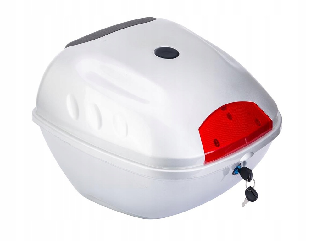 Kufer do skutera 28L (37x39x31) srebrny - 13044414520 - oficjalne ...