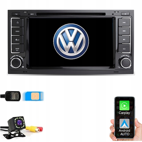 RADIO ANDROID VW TOUAREG MULTIVAN T5 TRANSPORTER - 13559789430 - oficjalne archiwum Allegro