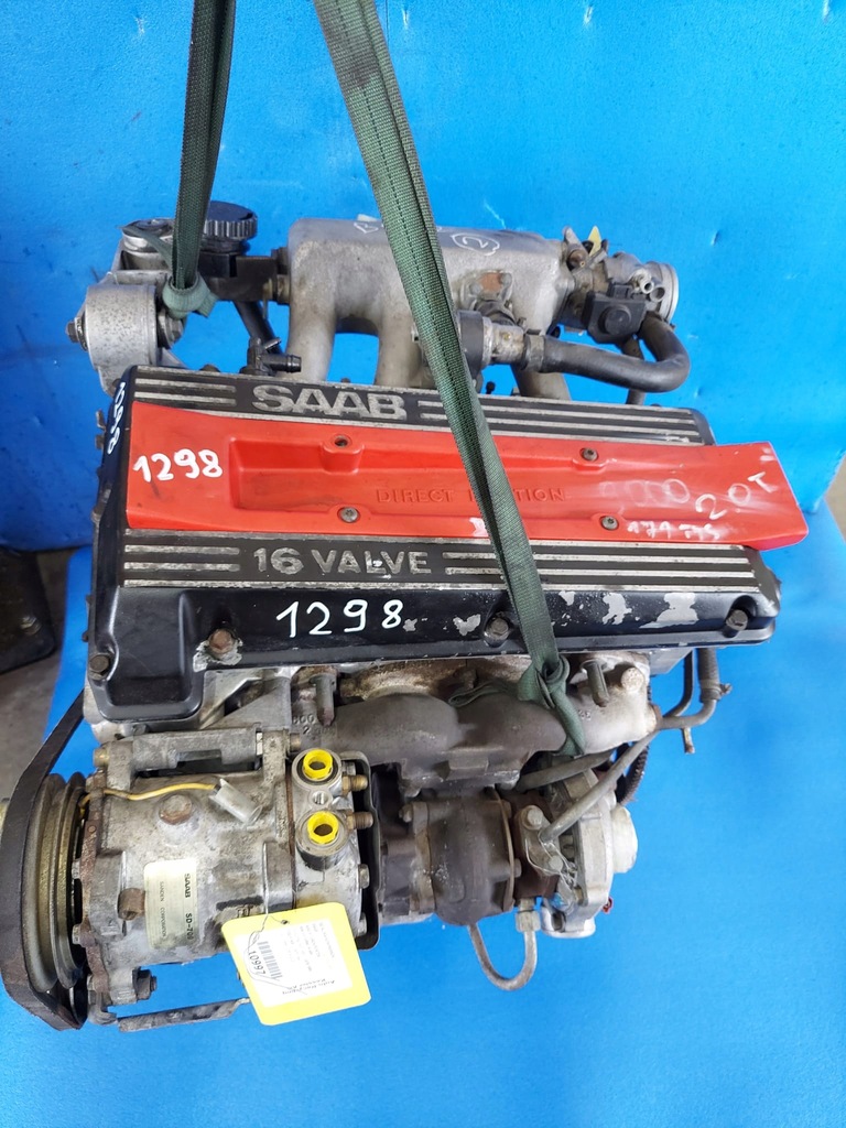 Silnik Saab 9000 2.0T B202 Turbo 170tyś przebiegu - 9303329039 ...