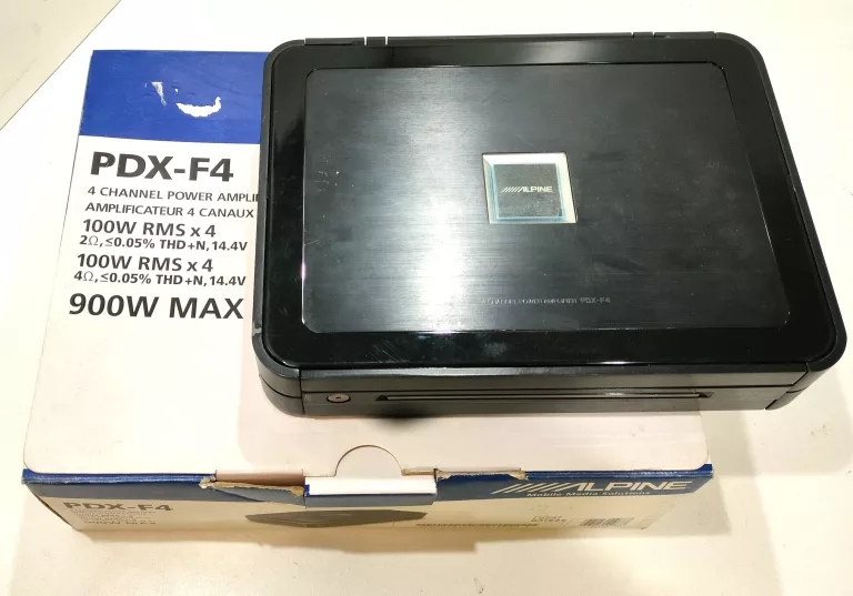WZMACNIACZ SAMOCHODOWY ALPINE PDX-F4 - 13503726729 - oficjalne archiwum ...