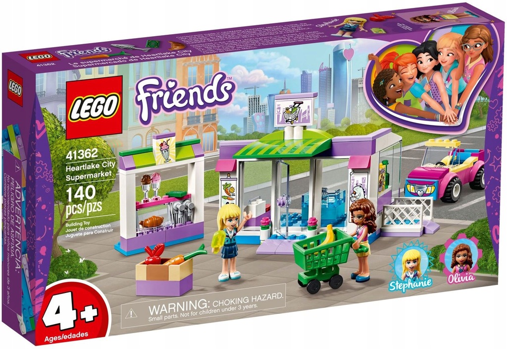 LEGO FRIENDS Supermarket w Heartlake City 41362 - 8229794255 ...