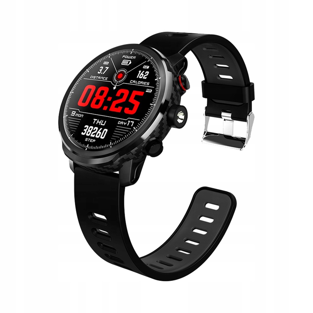 Smartwatch Microwear L5 Zegarek IP68 Pulsometr o2 - 8272872290 ...
