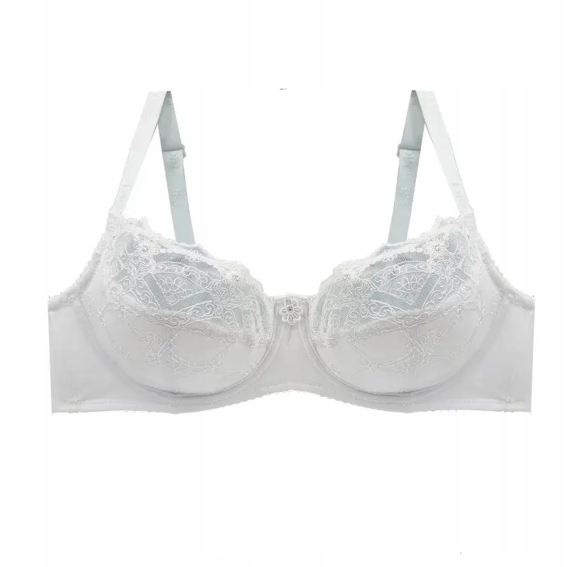 Biustonosz półusztywniany biały LUNA BS003124 80D Biały - 15079402085 - oficjalne archiwum Allegro