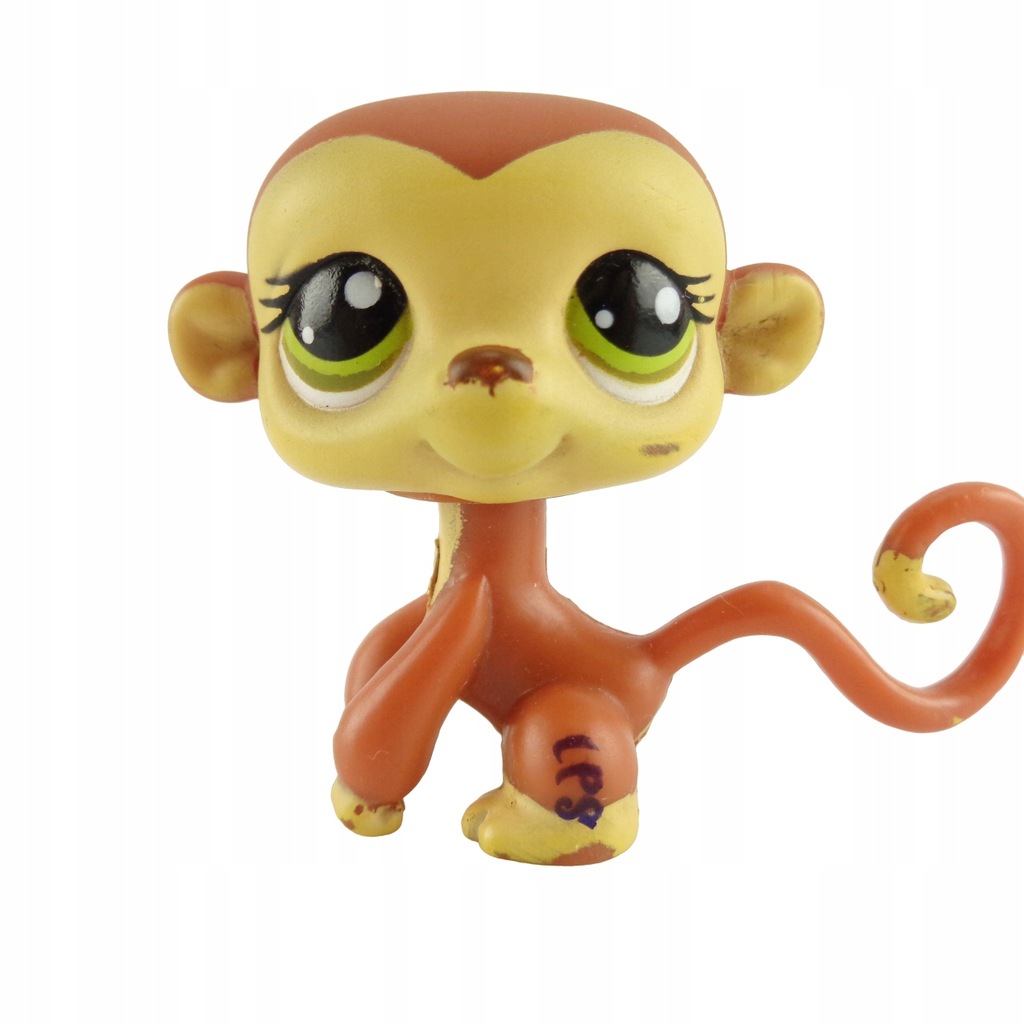 G382 LITTLEST PET SHOP LPS - Małpa Małpka #1080 - 14168104270 ...