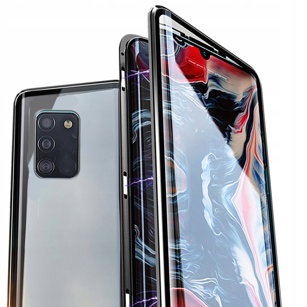 Etui MAGNETYCZNE OXYGEN 2SZKŁA do Samsung S10 lite - 9506994246 ...