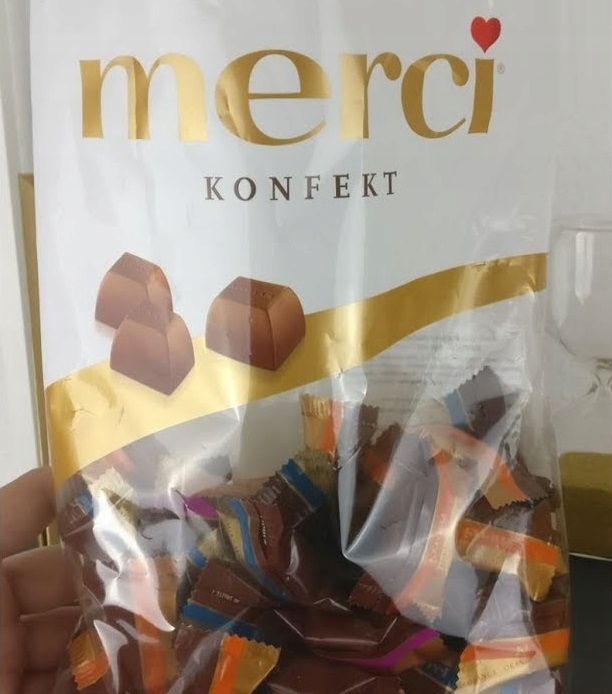 Merci cukierki praliny, Mega Paka 650g! Mix, Hit! - 9773550715 ...