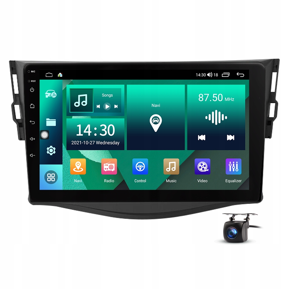 RADIO 2DIN ANDROID Toyota RAV4 2007-2011 RAV 4 4G - 12156946586 - oficjalne archiwum Allegro