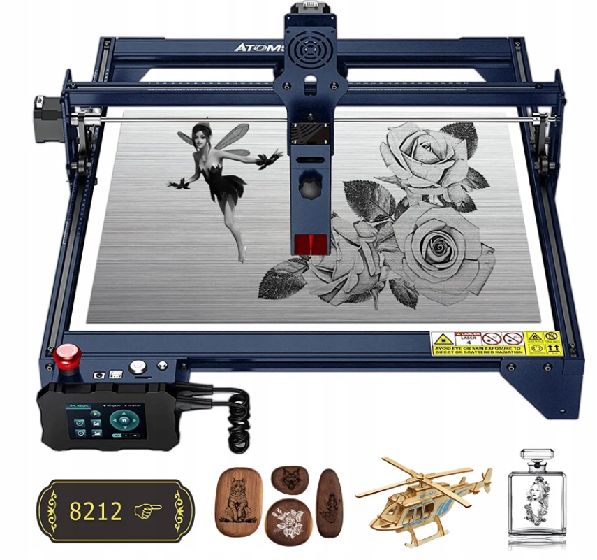 Drukarki 3D Grawer Laserowy ATOMSTACK A5 M50 Pro - 12360483698 ...
