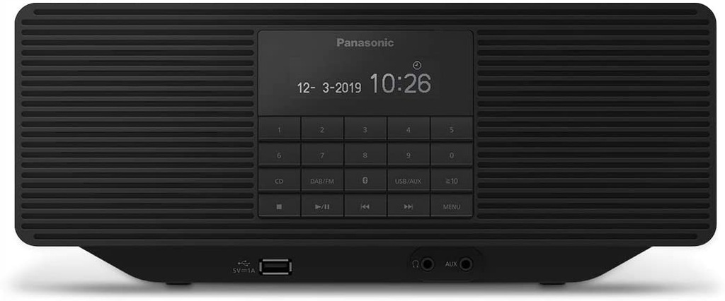 Radio Panasonic RX-D70BTEG-K FM DAB+ AUX USB CD BT - 13548160544 - oficjalne archiwum Allegro