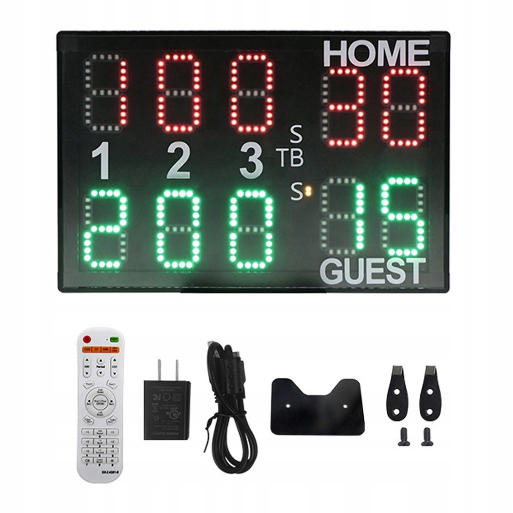 Portable Desktop Electronic Scoreboard with Hang on Digital Scoreboard ...