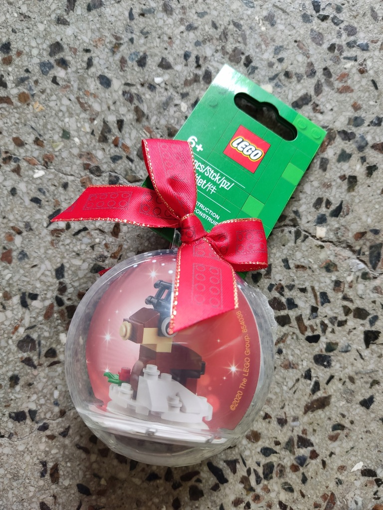 LEGO 854038 świąteczna bombka z reniferem - 10946705468 - oficjalne ...