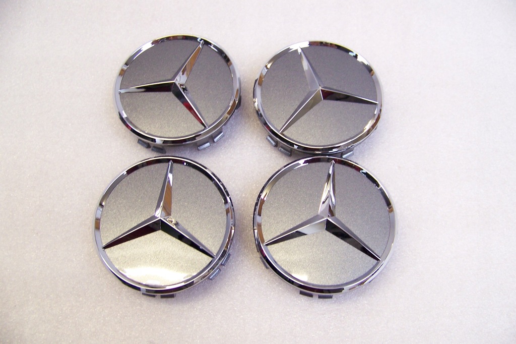 Dekielki Mercedes AMG A0004002700 71/75mm oryginał - 9906641377 ...