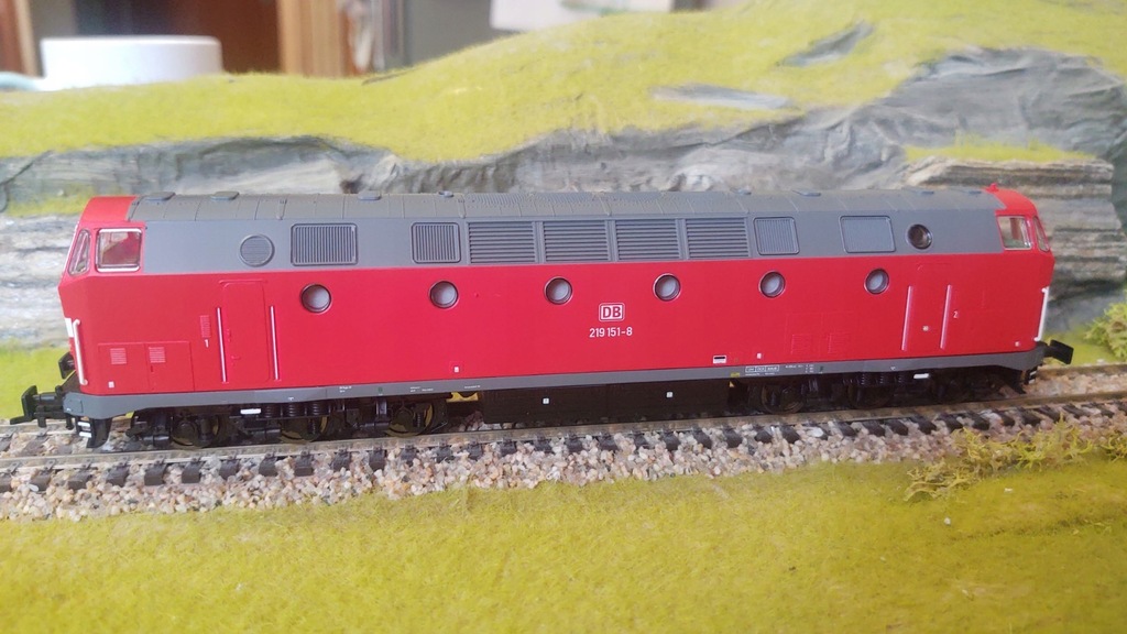 Lokomotywa spalinowa PIKO BR 219 DB-AG - 13255862209 - oficjalne ...