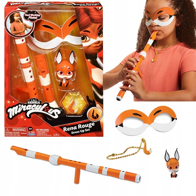 Flet Miraculum Przebranie Ruda Kitka - 12733295528 - oficjalne archiwum ...