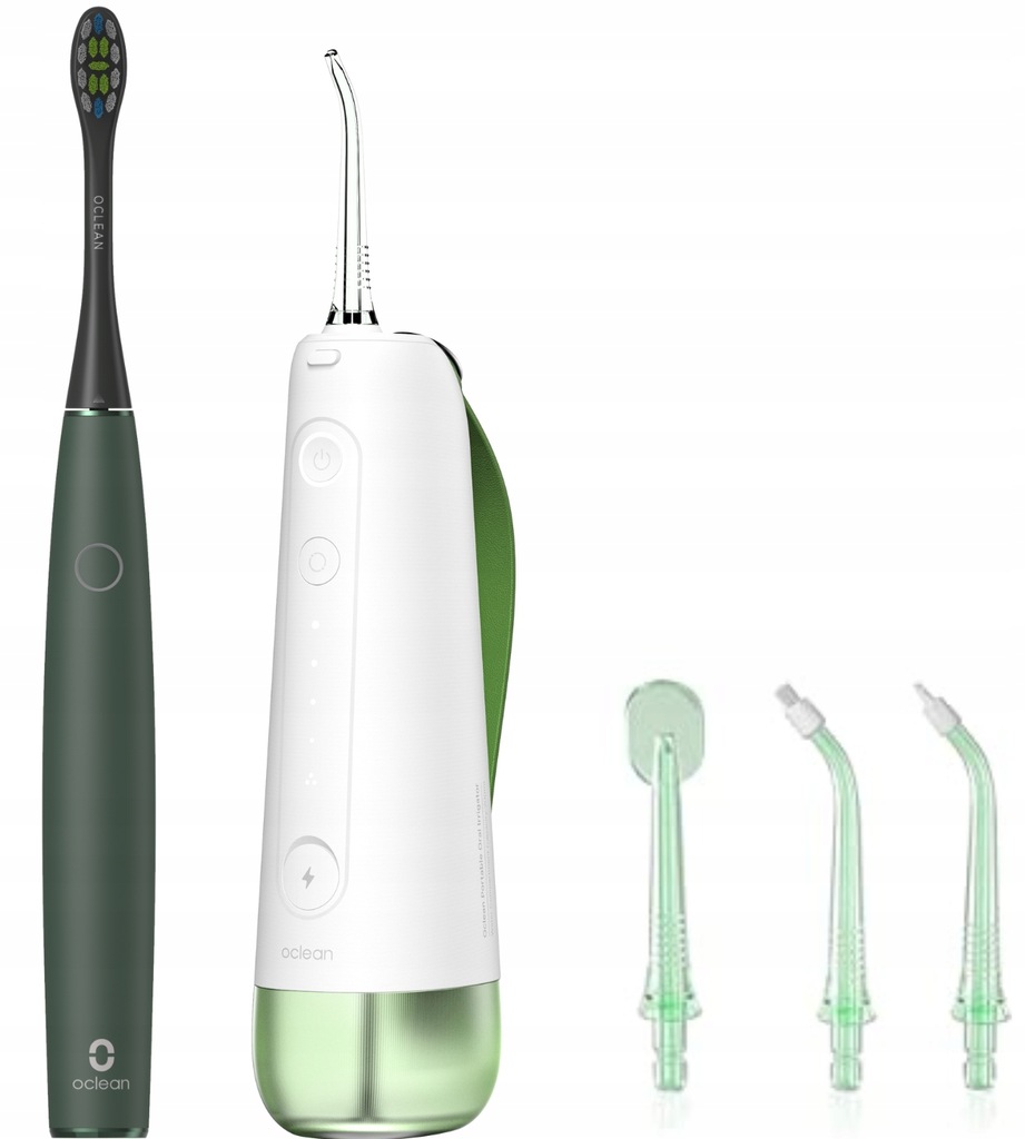 OCLEAN W10 irygator + szczoteczka soniczna ZESTAW - 12720408503 - oficjalne archiwum Allegro
