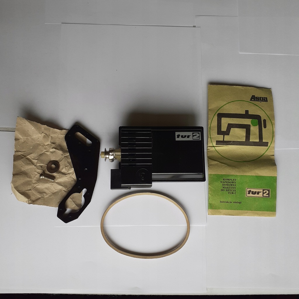 SILNIK DO MASZYNY TUR 2 + PASEK + INSTRUKCJA TUR 2 - 12123030269 ...