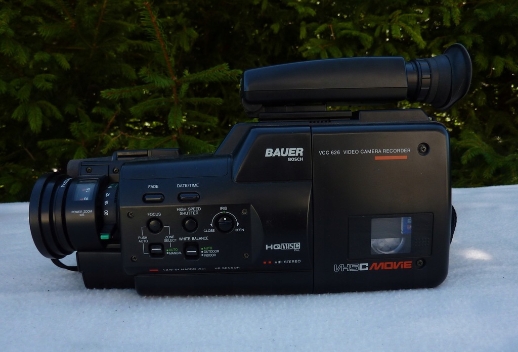 Kamera BAUER - BOSCH VCC 626 HQ VHS-C Hi-Fi - 13738073580 - oficjalne ...