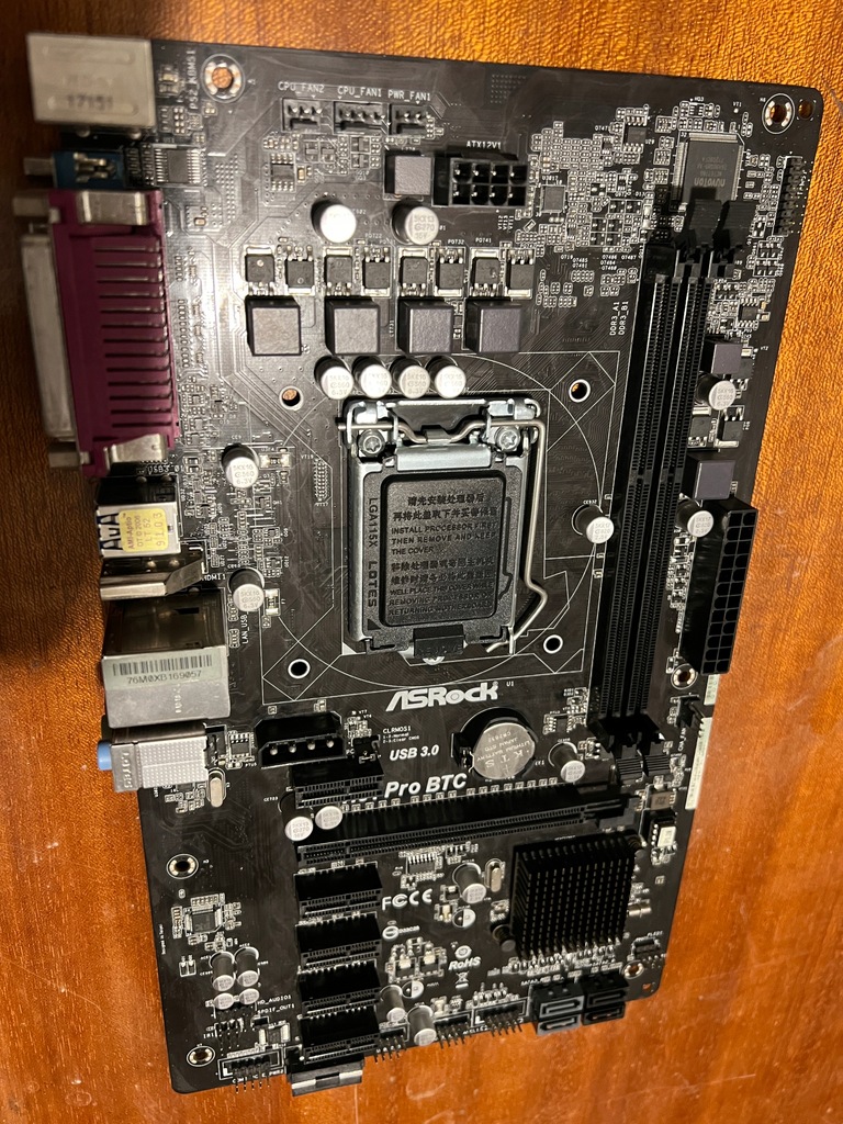 Płyta główna ASRock H81 Pro BTC R2.0 ATX - 11553245850 - oficjalne ...