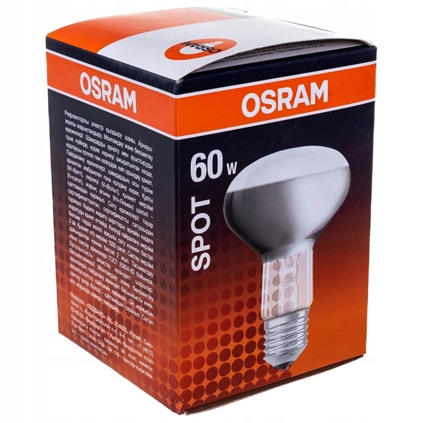 Żarówka tradycyjna E27 matowa 60W R80 Osram concentra spot 50 ...
