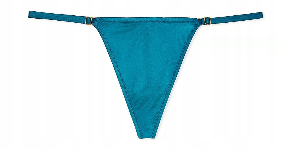 Stringi gładkie regulowane Victoria's Secret niebieskie XS ...