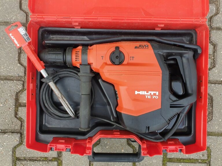 MŁOT UDAROWO-OBROTOWY HILTI TE 70-AVR 2020R - 11150699469 - oficjalne archiwum Allegro