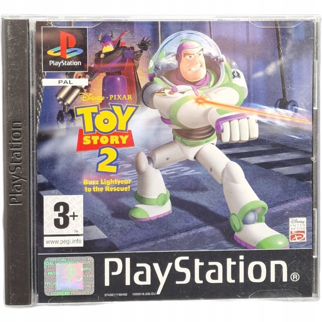 Toy Story 2 Buzz Lightyear PlayStation (PSX,PS1) - 12750335335 ...