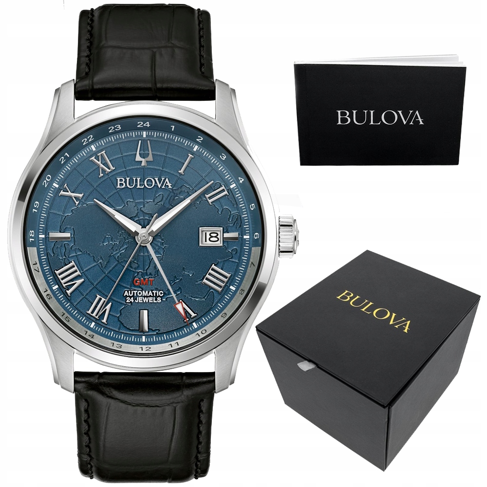 BULOVA Zegarek męski 96B385 AMERYKAŃSKI ORYGINAŁ - 13323057062 ...