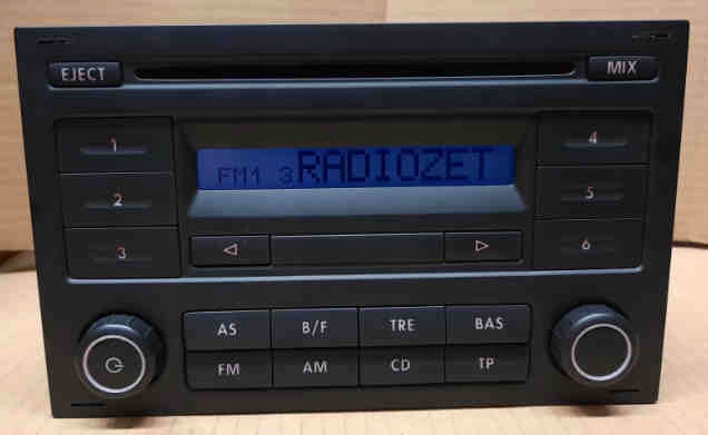FAMAR VW RCD 200 radio do VW + ramka - 12150254062 - oficjalne archiwum ...