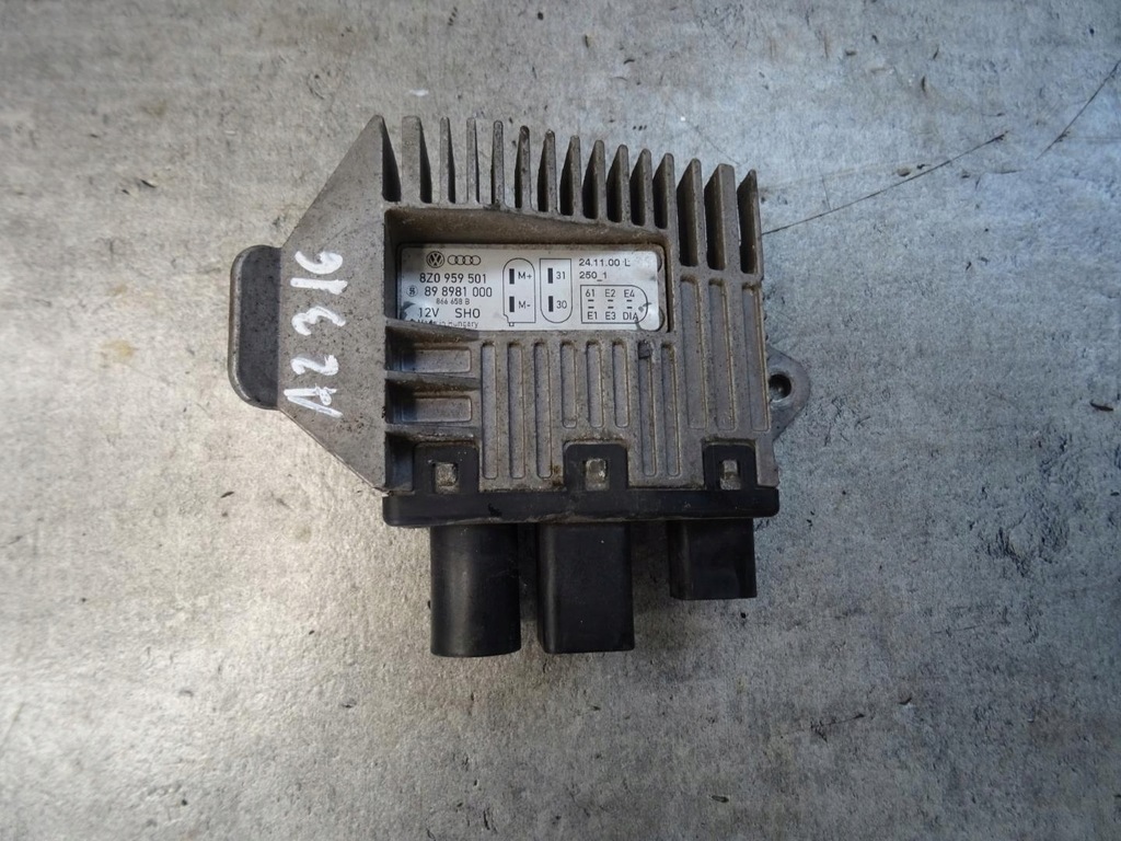 STEROWNIK MODUŁ WENTYLATORA AUDI A2 8Z0959501 - 12651496220 - oficjalne archiwum Allegro