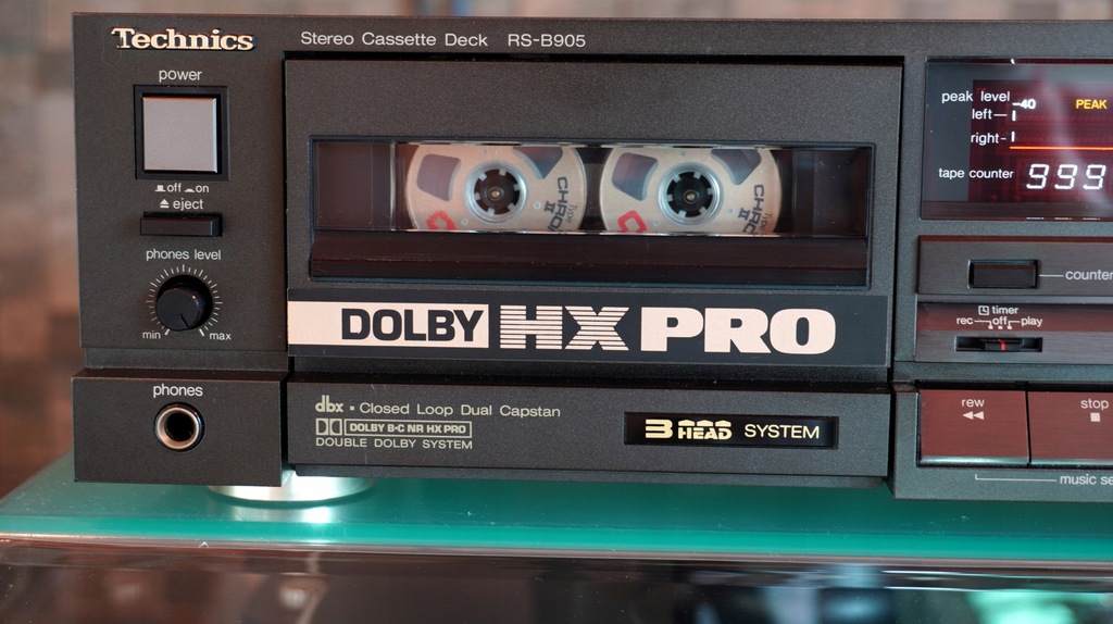 Magnetofon Technics RS-B905 -IDEALNIE zachowany - 12808069503 ...